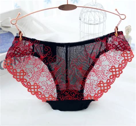Buy Lady Sexy Lace Underwear To Mention Hip Breathable