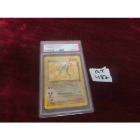1999 Pokemon Fossil Hitmonlee Holo