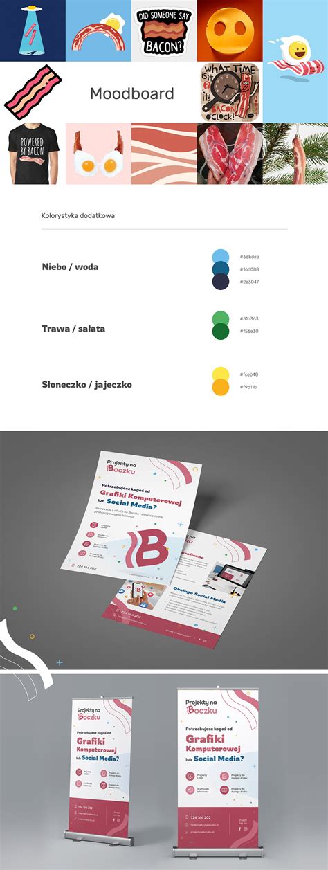 Projekty Na Boczku Identyfikacja Wizualna Brand On Behance