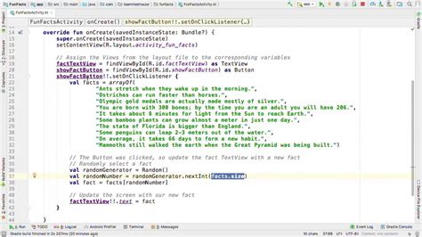 Simple Refactoring Creating A New Class How To Build A Simple Android App With Kotlin