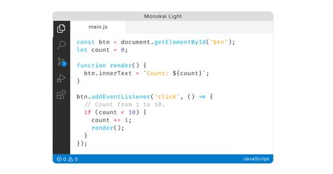 Monokai Light Theme By Raeesa Qureshi Vs Code Themes