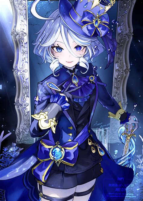 Amon 613 Furina Genshin Impact Genshin Impact Absurdres Highres