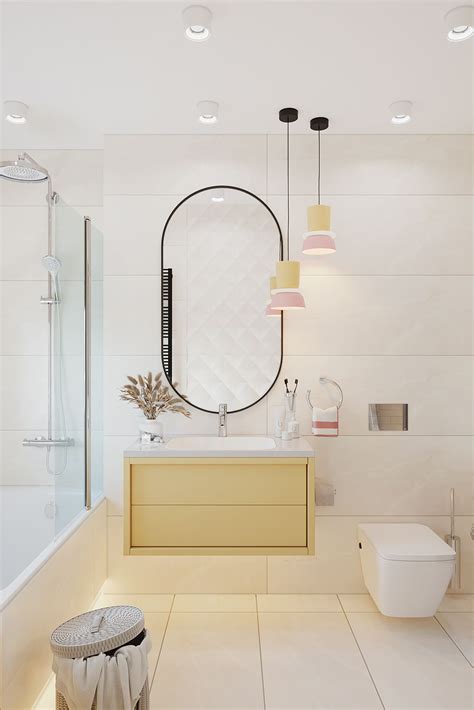 Детская ванная комната Интерьер ванной комнаты Детская ванная комната Ванная стиль