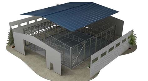 Прямостенные каркасные ангары в Казахстане от производителя ...