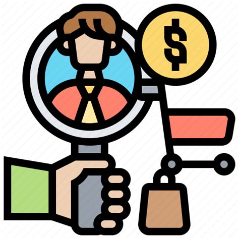 Analysis Behavior Business Consumer Marketing Icon