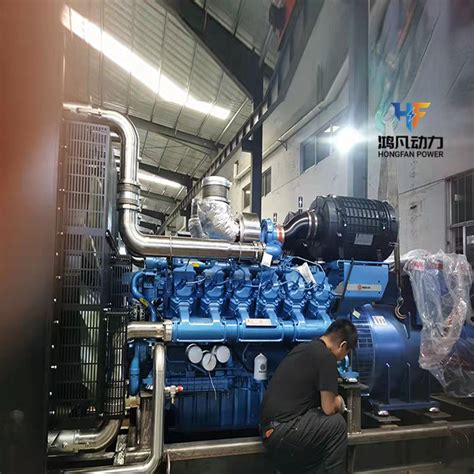 Weichai Power 1000kw Diesel Generator Set 12m33d1210e200 Suitable For