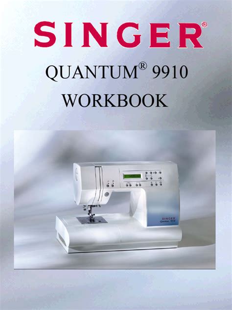 Singer Quantum 9910 Workbook Pdf