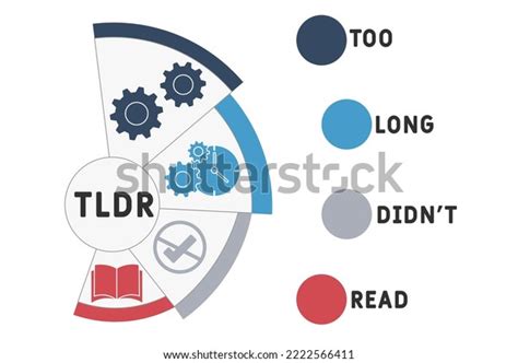 Tldr Long Didnt Read Acronym Business Stock Vector Royalty Free 2222566411 Shutterstock