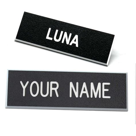 Asu Nameplate Engraved Plastic Name Plate For Army Service Uniform For