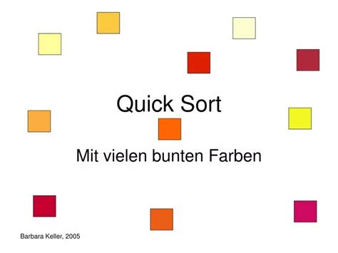 ppt quick sort powerpoint presentation free download id 5153908
