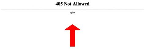 405 Method Not Allowed How To Fix Codeless