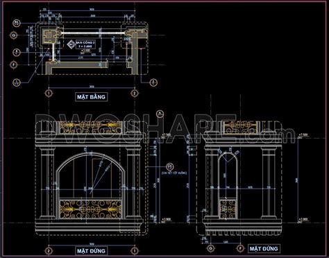 367 Free Download Of Cad Drawings Of European Classical Architectural