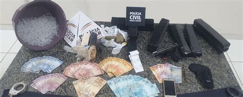 Quase 10 kg de drogas são apreendidas em Coronel Fabriciano um homem
