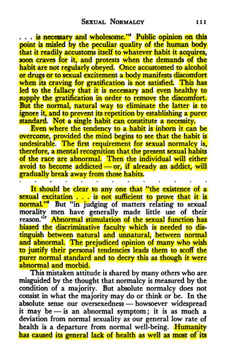 Sexual Normalcy Another Chapter From The Coiled Serpent Discussing The Normalization Of Sex