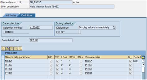 Solved Show A Standard Search Help Using Import Parameter Sap