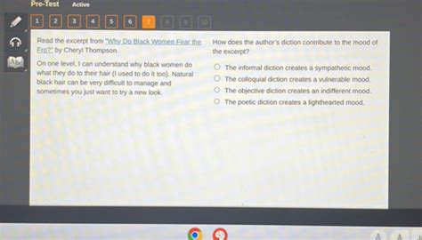 Pre Test Active A Read The StudyX