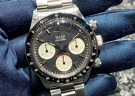 第1737回～ Sold Outモデル紹介！！ 整合性 抜群のダイヤルコンディション！大人気！黒文字ビッグレッド！！手巻きデイトナ 6263の