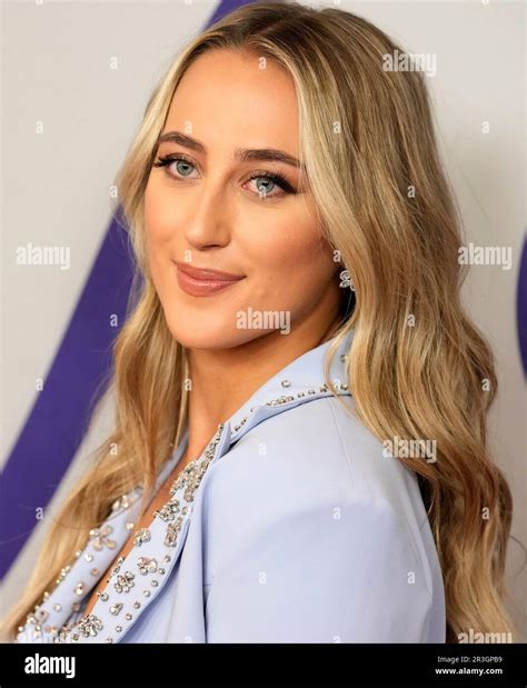 Ashley Cooke Poses At The 48th Annual Gracie Awards Tuesday May 23 2023 At The Four Seasons