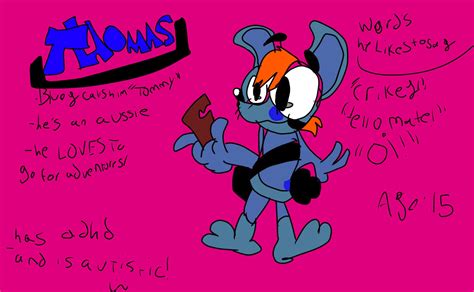 Meet Thomas A Rabbit Oc I Made For Bluey You Think He Should Be A