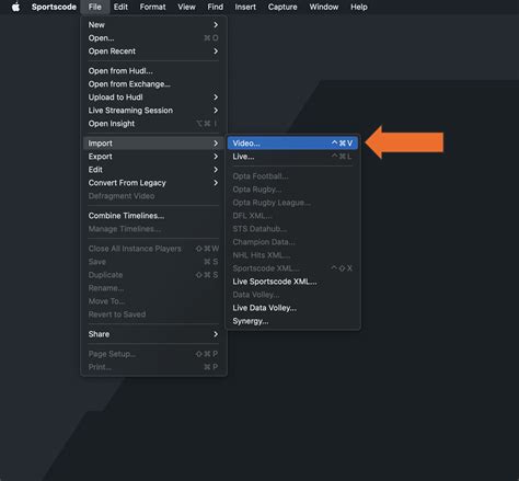 Download A Playlist And Import Into Hudl Sportscode • Hudl Support