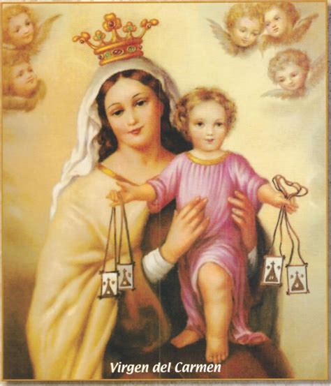 Parroquia Santa Rosa De Lima De Talara El Escapulario De La Virgen Del Carmen