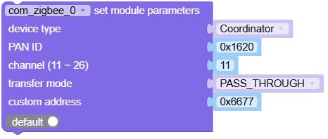 Zigbee Module UIFlow2 Programming Guide Master Documentation