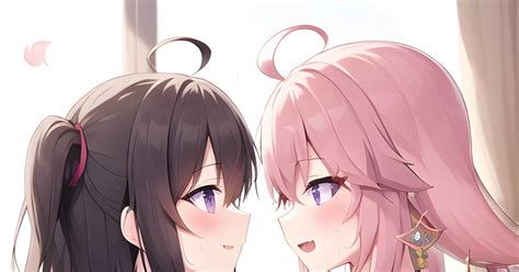 尻神样 神子小姐和胡堂主 小惟のイラスト Pixiv