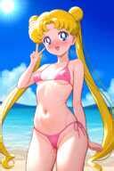 Post 6231850 AI Generated NovelAI Predknights Sailor Moon Usagi Tsukino