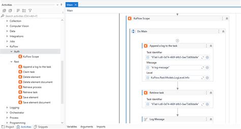 Kuflow Interact With Tasks And Processes Rpa Component Uipath