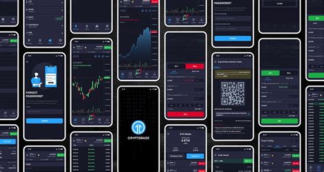 Cryptorade Crypto Trading App Ui Kit By Bitrix Infotech Pvt Ltd On