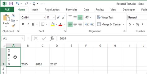 How To Rotate Text In Cells In Excel