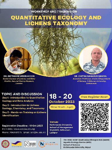 Quantitative Ecology And Lichens Taxonomy Workshop Kathmandu