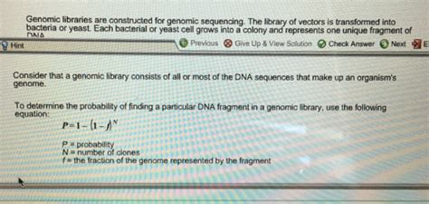 Solved Select the statements that describe genomic DNA | Chegg.com