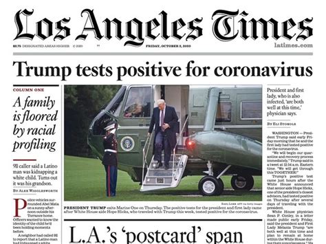Cómo Registró La Prensa Mundial El Contagio De Coronavirus De Donald