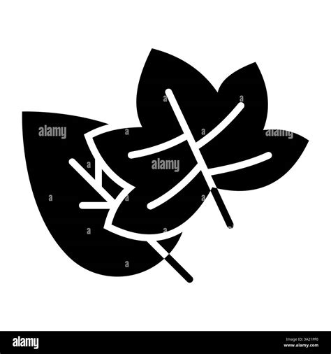 Leaves Autumn Nature Icon In Modern Style For Website Mobile Logo App Ui Design Simple