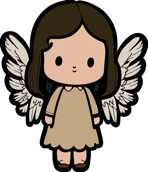 Cute Angel Drawing