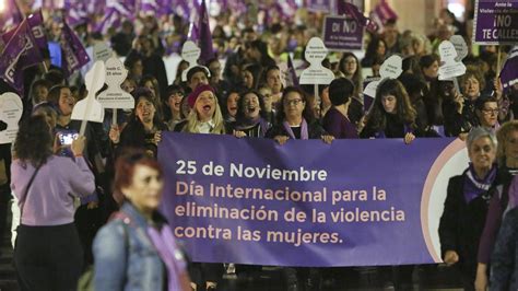 Las Fotos De La Manifestación Del 25n En Málaga