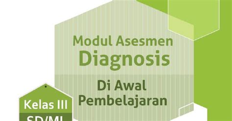 Modul Asesmen Diagnosis Awal Pembelajaran Bahasa Indonesia Kelas 3 Sd