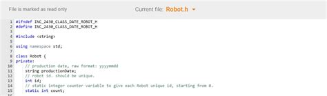 Solved C Coding Write Several Member Function Definitions