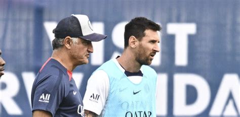 Psg Ajaccio Galtier Messi Va Démarrer Demain