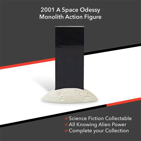 2001 A Space Odyssey Monolith Action Figure Free Shipping