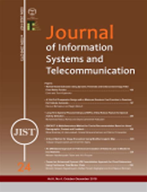 Magiran Journal Of Information Systems And Telecommunication، Volume7 Issue 2 Apr Jun 2019