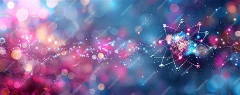 Premium Photo Detailed Atomic Structure With Vibrant Protons Neutrons
