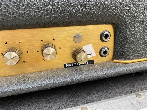 Marshall Superlead 100 Head Ex Steve Jones The Sex Pistols 1973 Black