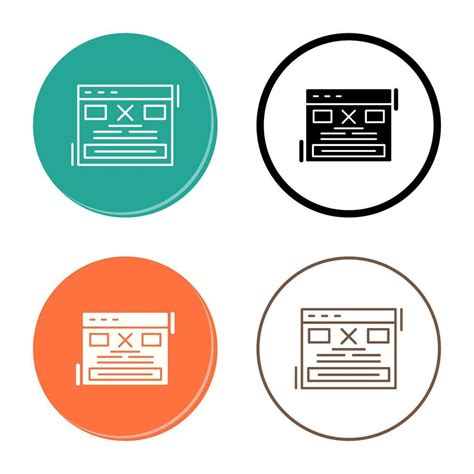 Error Vector Icon 34110917 Vector Art At Vecteezy