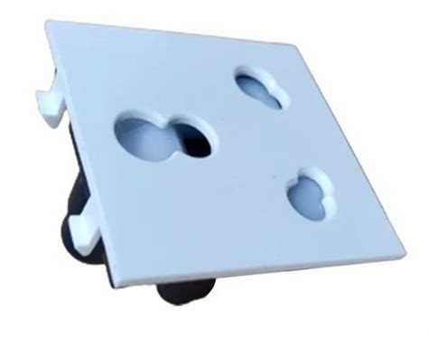 5 Amp Abs 3 Pin Universal Socket White At Rs 100piece In New Delhi