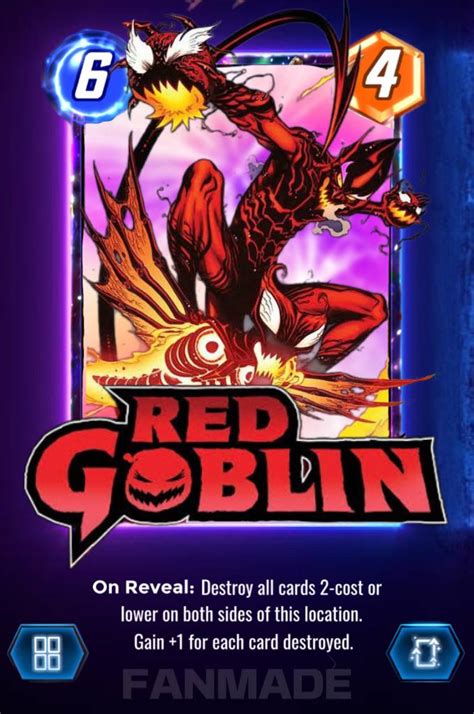 Red Goblin R Marvelsnap
