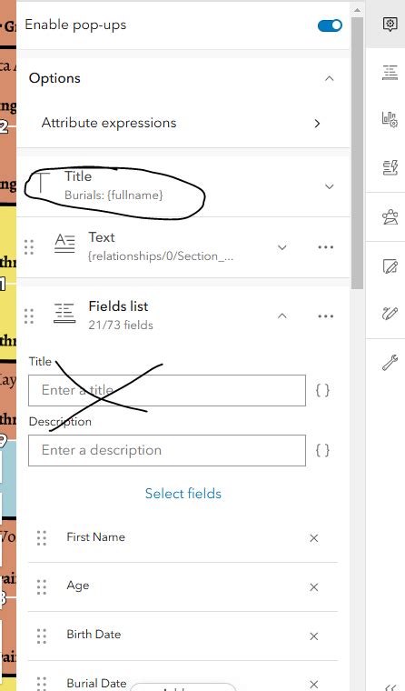 How To Configure Pop Up For Related Data Esri Community