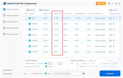 Batch Compress Images Reduce Photo Size Simultaneously