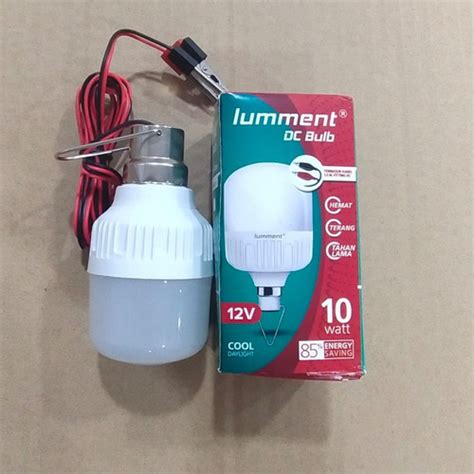 Jual Lampu LED Lumment Dc Bulb 10 W DC 12V Aki 10 Watt Capit Accu